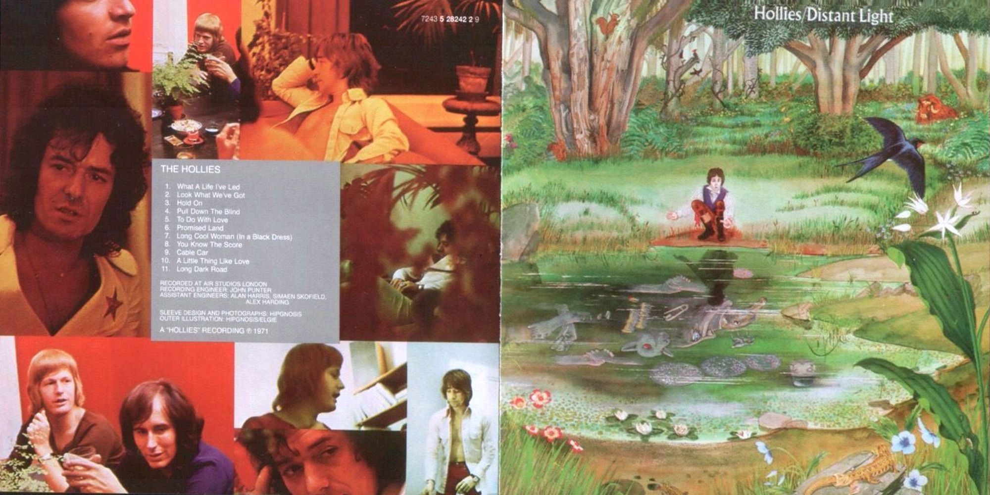 The Hollies ‎альбом Distant Light (1971)