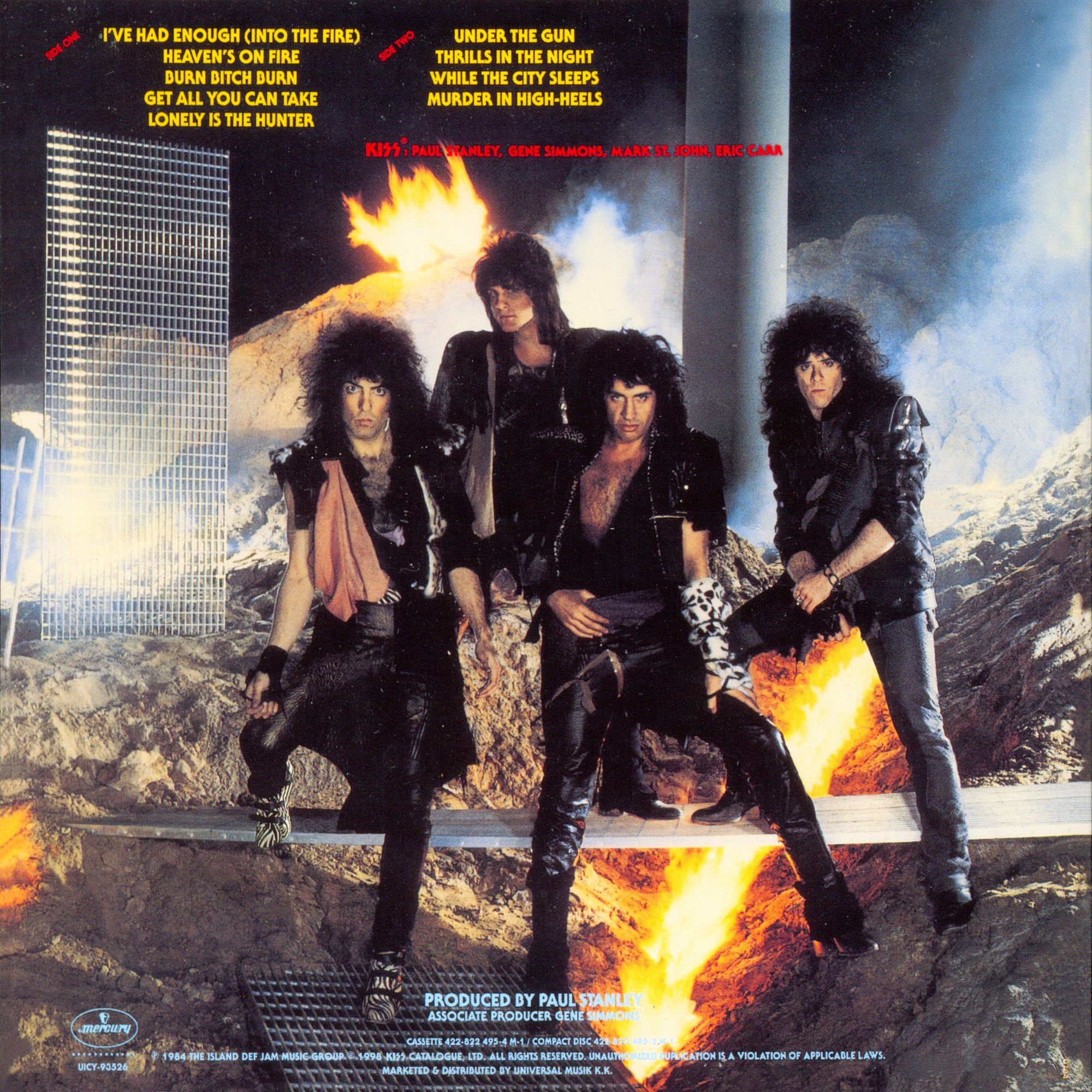Kiss альбом Animalize (1984)