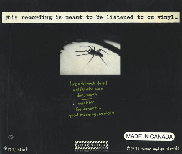 Slint альбом Spiderland (1991)